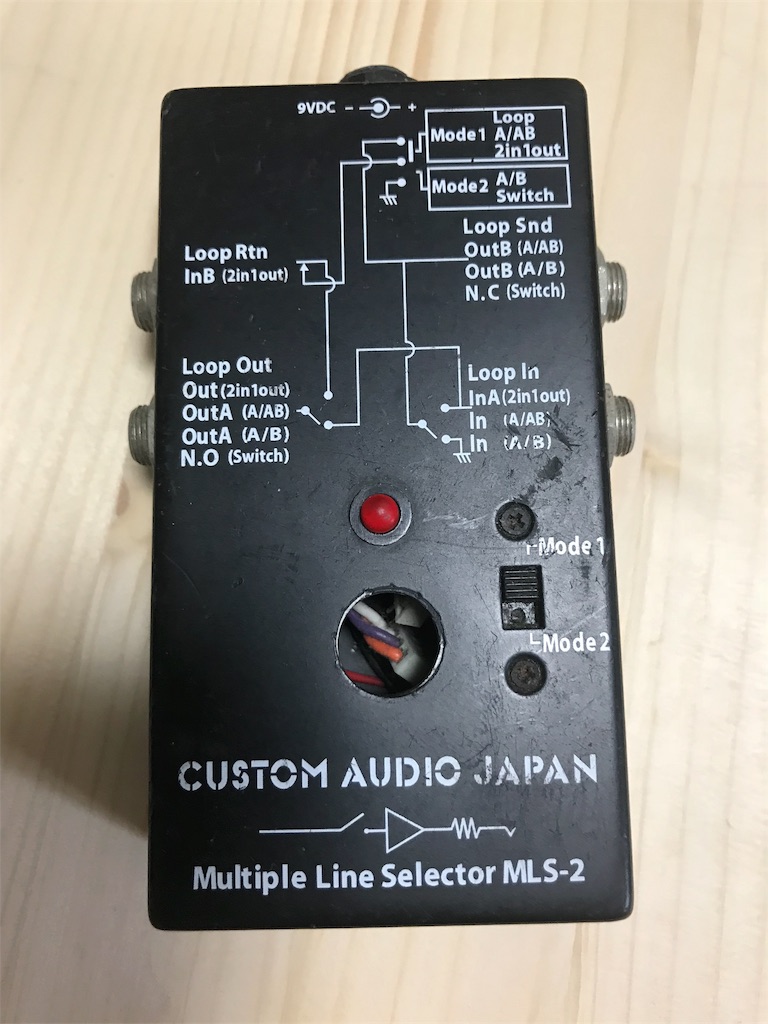 CUSTOM AUDIO JAPAN / Multiple Line Selector MLS-2(ジャンク エフェクター)修理したい ...
