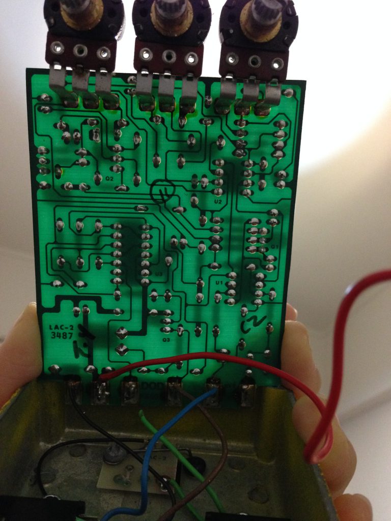 DOD / FX50B OverdrivePlus ジャンク修理？改造？思い出せない。｜じょーじの音楽備忘録ブログ